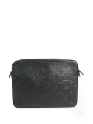LOUIS VUITTON Trio Messenger Monogram Shadow Messenger Bag