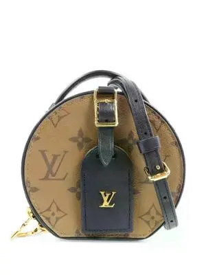 LOUIS VUITTON Monogram Reverse Mini Boite Chapeau Handbag - Neutrals