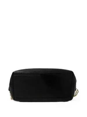 Tory Burch Logo-plaque Pebbled-leather Backpack