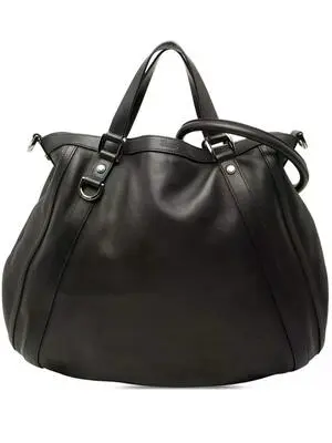 Gucci 2000-2015 Smooth Calfskin Abbey D Ring Convertible Tote Satchel