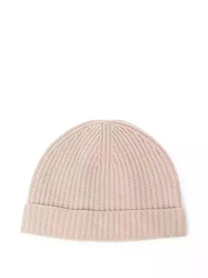 N.peal Ribbed-knit Beanie Hat