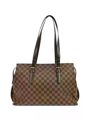 LOUIS VUITTON 2006 Damier Chelsea Tote Bag - Brown