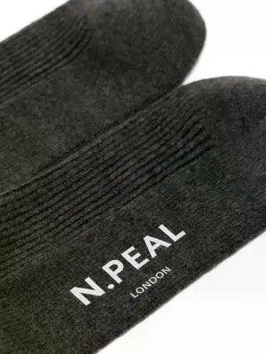 N.peal Ribbed-knit Socks