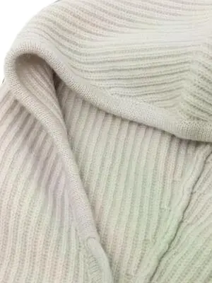 N.peal Ribbed Cashmere Hat