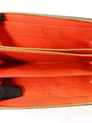 LOUIS VUITTON Long Zippy Vivienne Damier Ebène Wallet