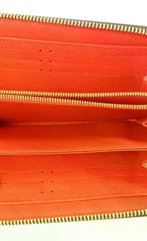 LOUIS VUITTON Long Zippy Vivienne Damier Ebène Wallet