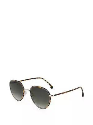 Paul Smith Tortoiseshell-effect Round-frame Sunglasses - Brown