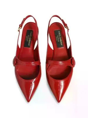 Dolce & Gabbana Pointed-toe Slingback Pumps