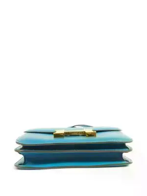 Hermès 2018 Mini Constance Shoulder Bag - Blue