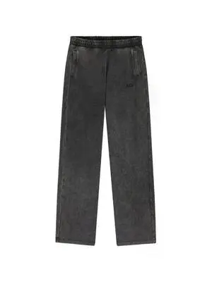 Hugo Wide-leg Jogpants In Soft Cotton Blend
