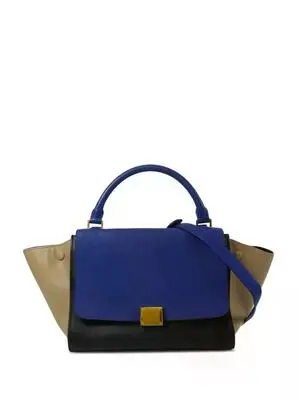 Celine Trapeze Shoulder Bag - Blue
