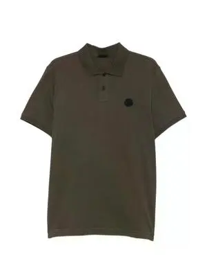 Moncler Logo-patch Polo Shirt