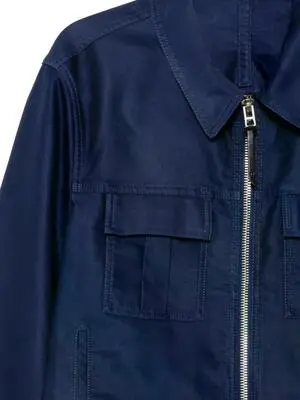 TOM FORD Zip-up Pocket-detail Jacket