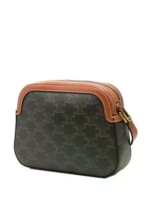 Celine 2020 Small Triomphe Coated Canvas Camera Bag Crossbody Bag
