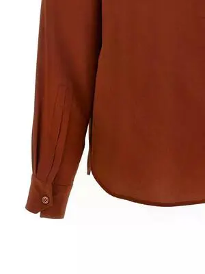 Saint Laurent Cassandre Silk Shirt