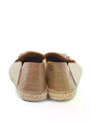 CHRISTIAN LOUBOUTIN Espadon Croc-embossed Espadrilles