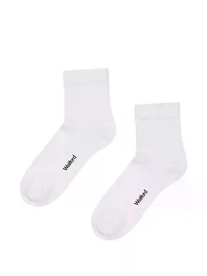 Wolford Ribbed-knit Terry-sole Socks - White