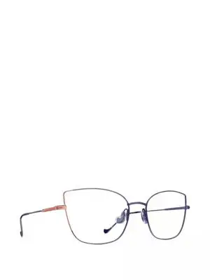 CAROLINE ABRAM Vegasus Cat-eye Glasses - Blue