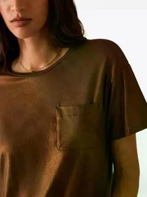 PENNYBLACK Metallic-effect Pocket T-shirt