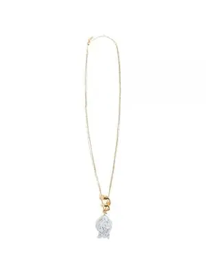 Chloé Bloomcraft Floral-pendant Necklace - Gold