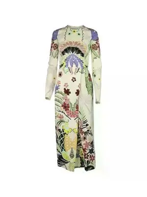 Valentino Garavani Floral-print Silk Dress
