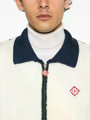 Casablanca Logo-patch Zip-up Jacket