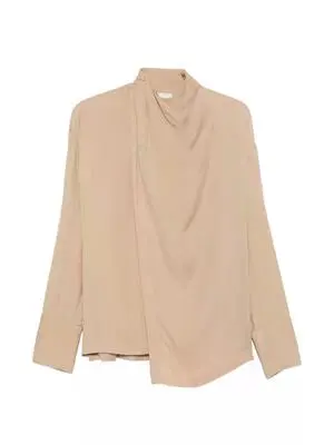 RAME Draped Button-fastening Shirt