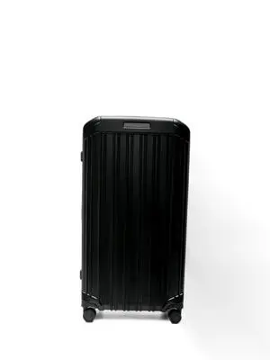 PIQUADRO Ridged Suitcase - Black