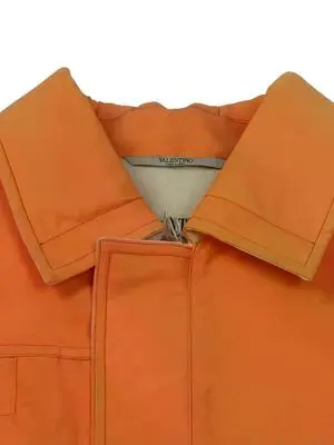 Valentino Garavani Concealed-fastening Pocket-detail Coat