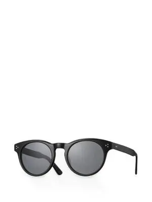 EYEVAN7285 Luminous-e Round-frame Sunglasses - Black