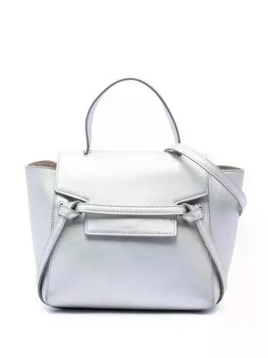 Celine 2018 Nano Laminated Calfskin Belt Bag Satchel