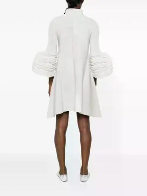 CFCL Ruffled Bell-sleeve Mini Dress