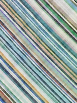 Missoni Diagonal-stripe Fringed Scarf