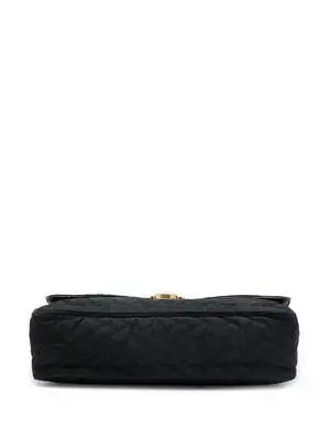 Prada 2010-2026 Impuntu Tessuto Chain Flap Shoulder Bag