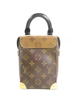 LOUIS VUITTON Monogram Reverse Camera Box Shoulder Bag