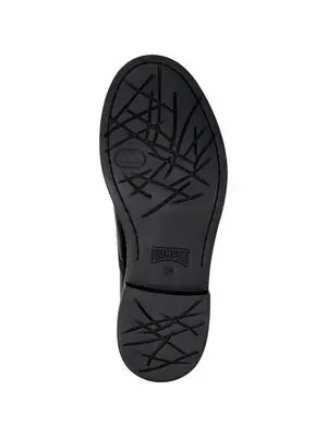 Camper Twins Floral-print Leather Lace-up Shoes