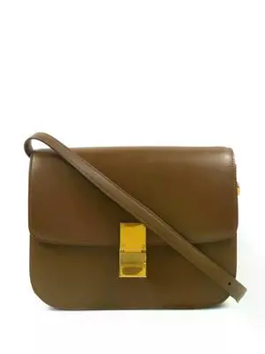 Celine Classic Box Shoulder Bag - Brown