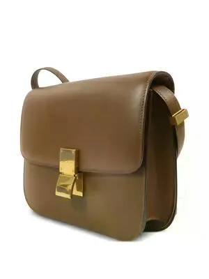 Celine Classic Box Shoulder Bag - Brown