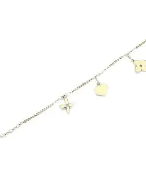 LOUIS VUITTON Sweet Monogram Charm Bracelet