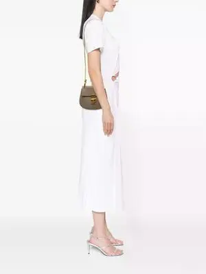 Chloé 2015 Mini Grained Lambskin Drew Crossbody Bag - Brown