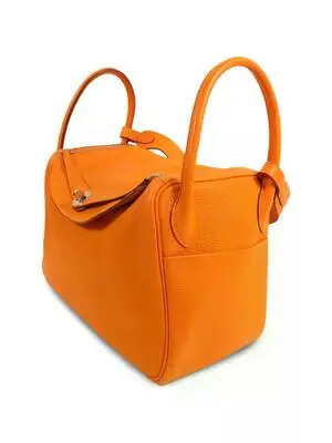 Hermès 2012 30 Lindy Shoulder Bag - Orange