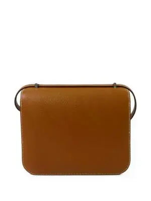 Hermès 2021 Mini Constance Epsom Cross Body Bag - Brown