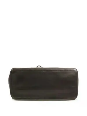 Marc Jacobs Logo Leather Tote Bag