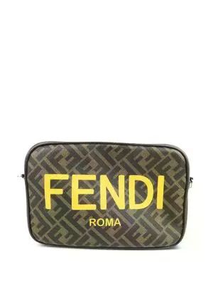 Fendi Diagonal Camera Case Clutch Bag