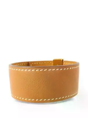 Hermès 2019 Collier De Chien Leather Bracelet