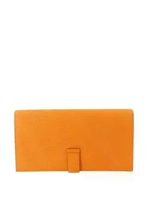 Hermès 2022's Bearn Long Wallet - Orange