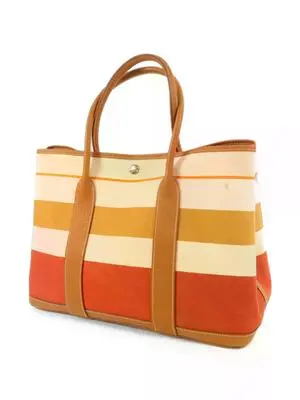 Hermès Garden Party Pm Canvas Tote Bag