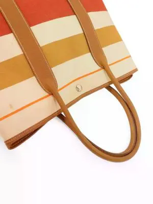 Hermès Garden Party Pm Canvas Tote Bag - Brown