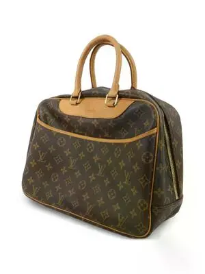 LOUIS VUITTON Deauville Monogram Tote Bag - Brown