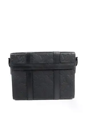 LOUIS VUITTON Monogram Taurillon Trunk Messenger Messenger Bag
